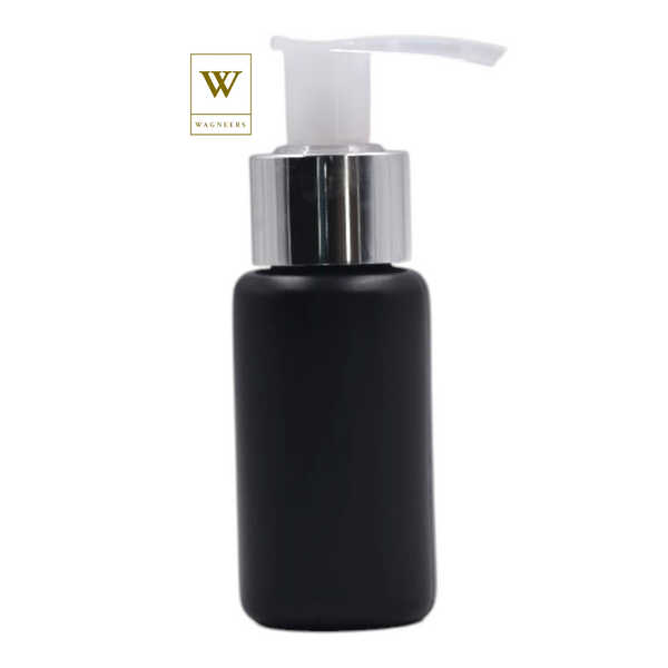 Black Packaging Bottle/Natural & Chrome Lotion Pump[100pc] – Wagneers ...